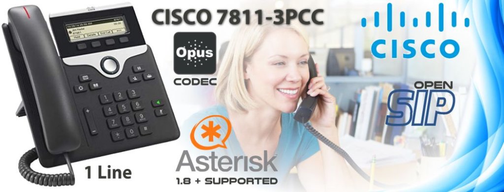 Cisco CP7811-3PCC SIP Phone Manama Bahrain - PABX System Bahrain